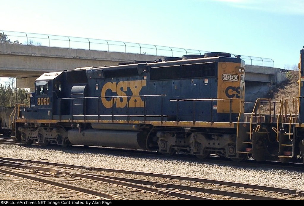 CSX SD40-2 8060